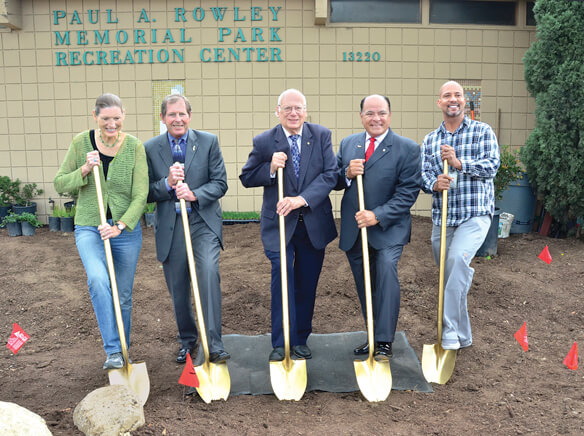 Breaking ground Rowley | Gardena Valley News